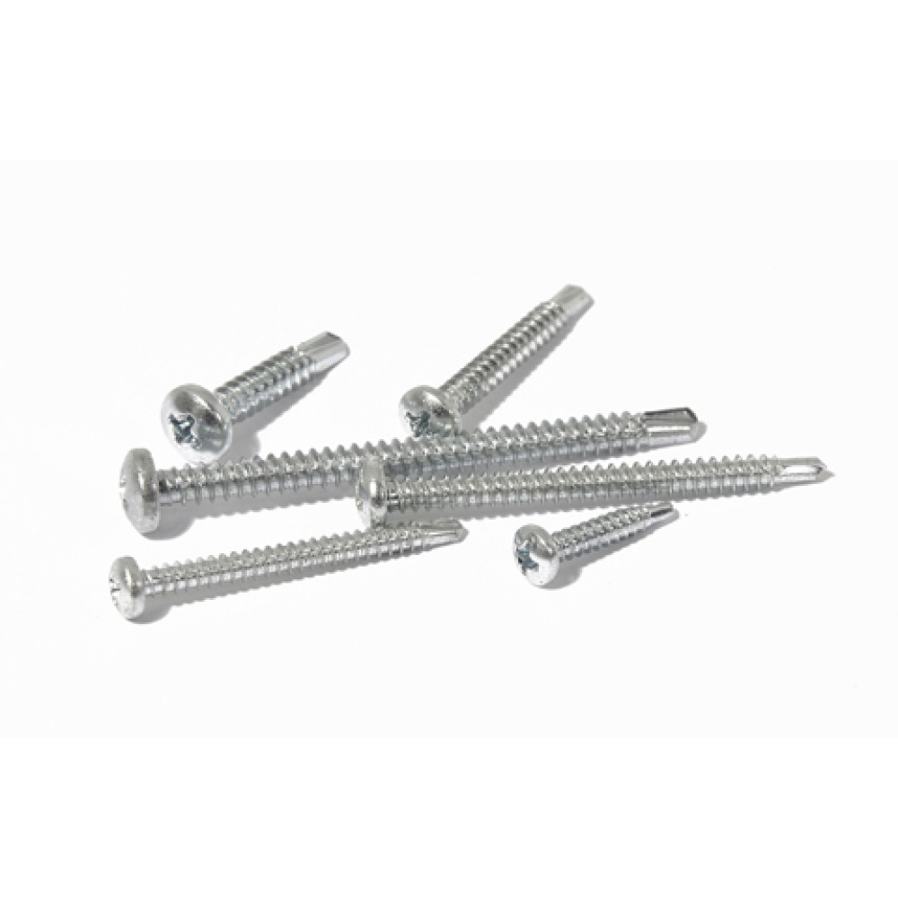 DIN.7504-N αυτοδιάτρητες με στρόγγυλο κεφάλι σταυρό (ph).